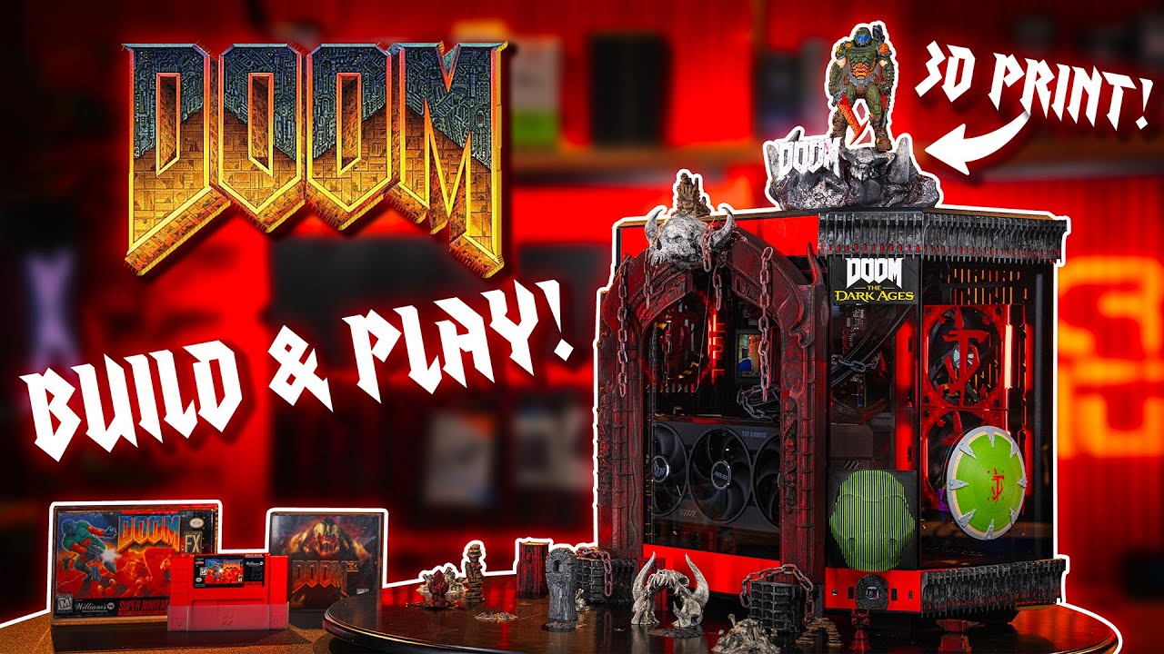 Ultimate Doom The Dark Ages PC | Let's Build at Micro Center - YouTube