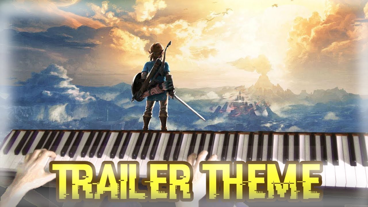 🎹 Zelda Breath of the Wild - Trailer Theme on Piano || AqareCover - YouTube