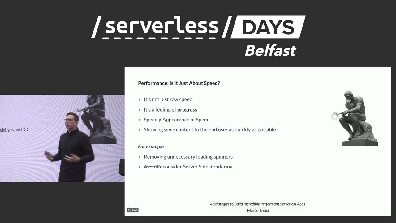 Marco Troisi – Unleashing the Power: 4 Strategies for High-Performance Serverless Apps - YouTube