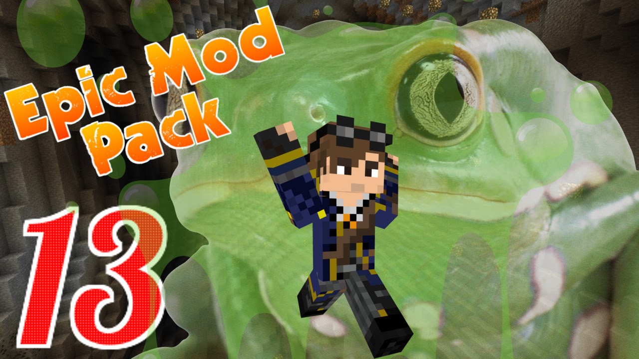 SLIME FROG BOSS!! | Minecraft Epic Modpack | Part 13 - YouTube