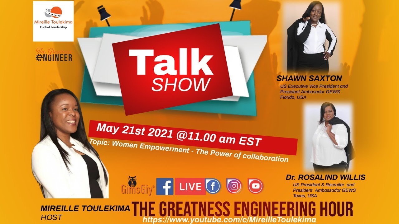 The Greatness Engineering Hour Show wit Rosalind Willis and Shawn ...