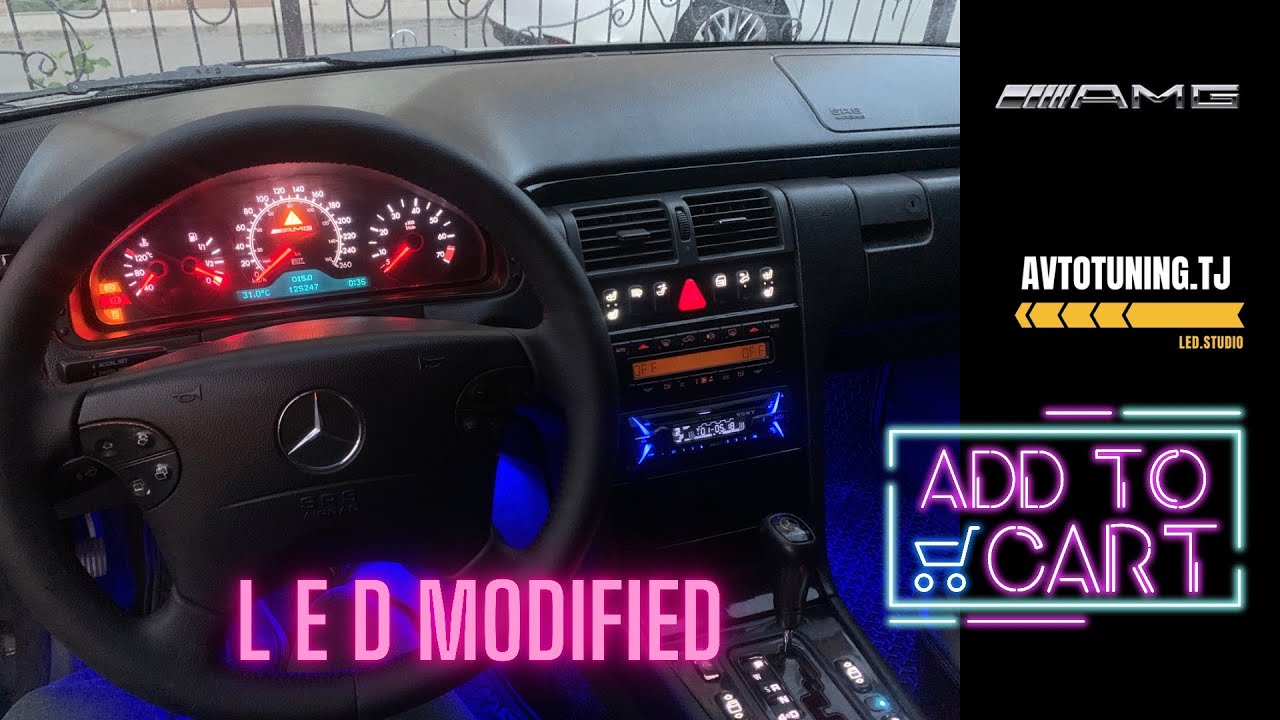 Mercedes W210 LED Upgrade | Make a LED Lights - YouTube