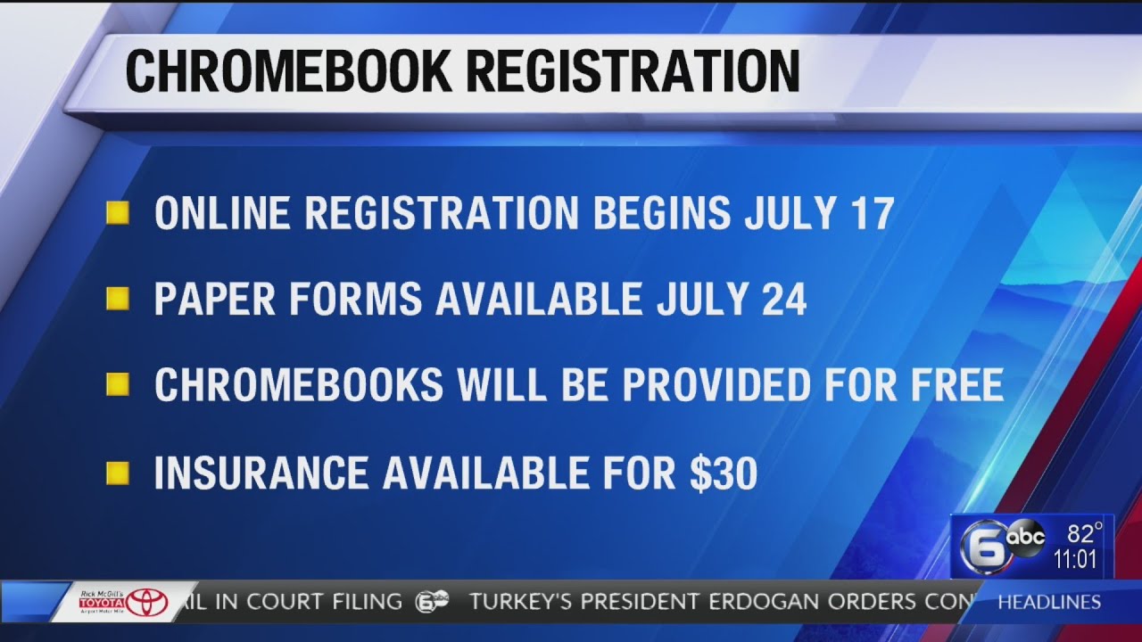 Chromebook registration for Knox County Schools students - YouTube