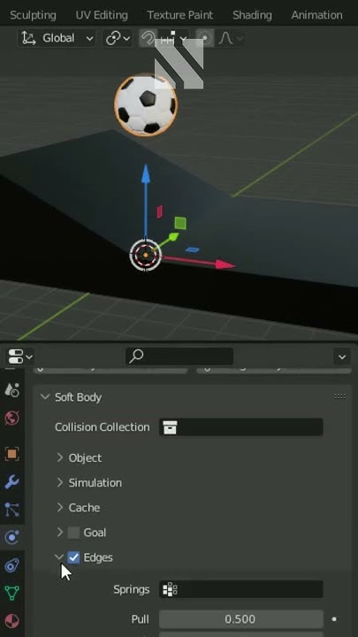 How to create a Bouncy Ball animation in Blender #blender #tutorial #beginners#tips #tricks ...