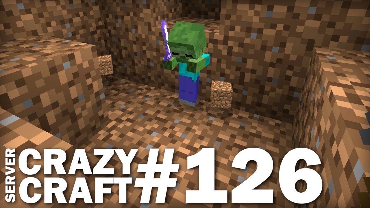 MINECRAFT - Wacky Zombie Time - CRAZY CRAFT #126 - Lets Play - Xbox ...