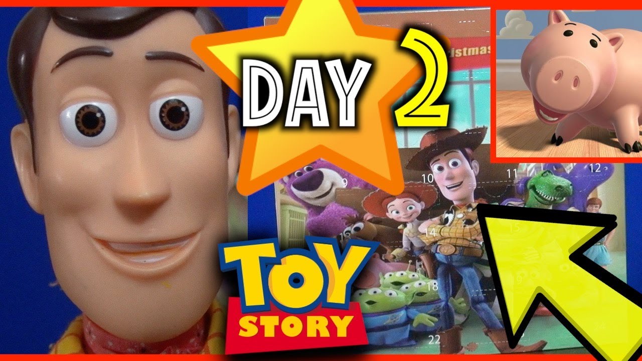 TOY STORY 2023 Advent Calendar DAY 2 Woody Surprise Toys Opening Review ...