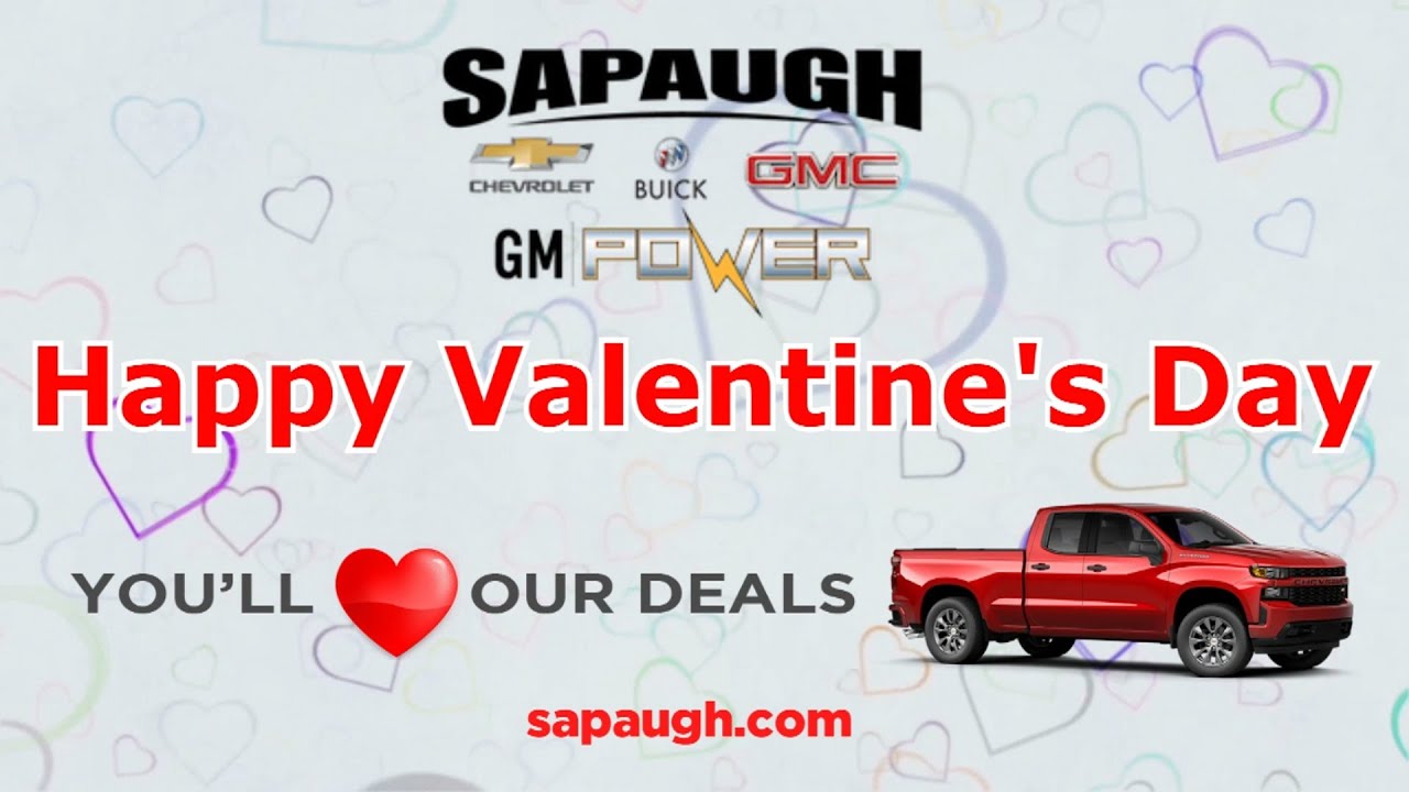 Taildating Valentine's Day Chevy Love Sapaugh GM Power - YouTube