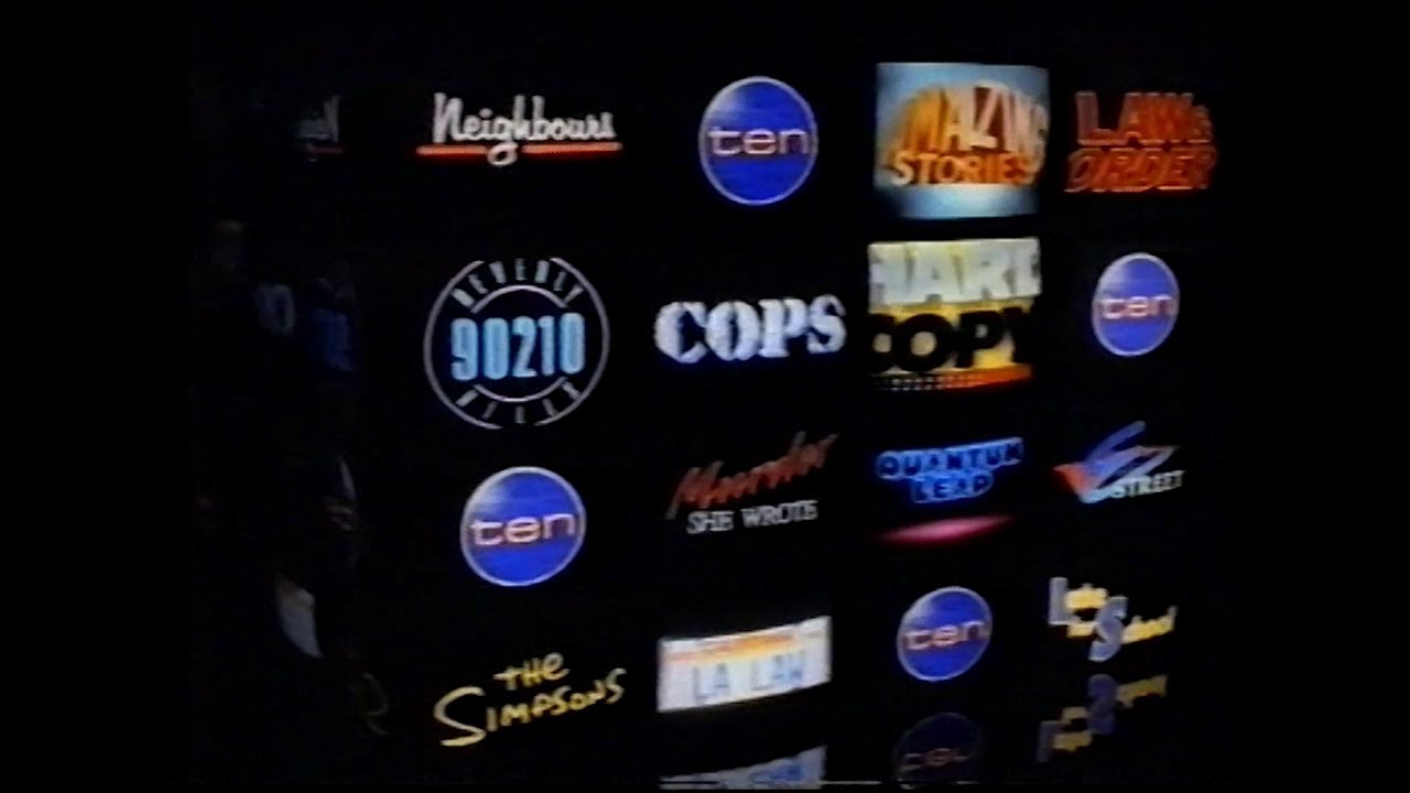 Channel Ten Perth - "T-E-N That's Entertainment" Promo + Closedown ...