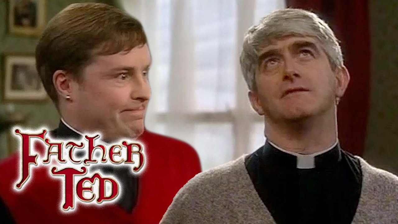 Father Dougal Gets An Earring | Father Ted - YouTube