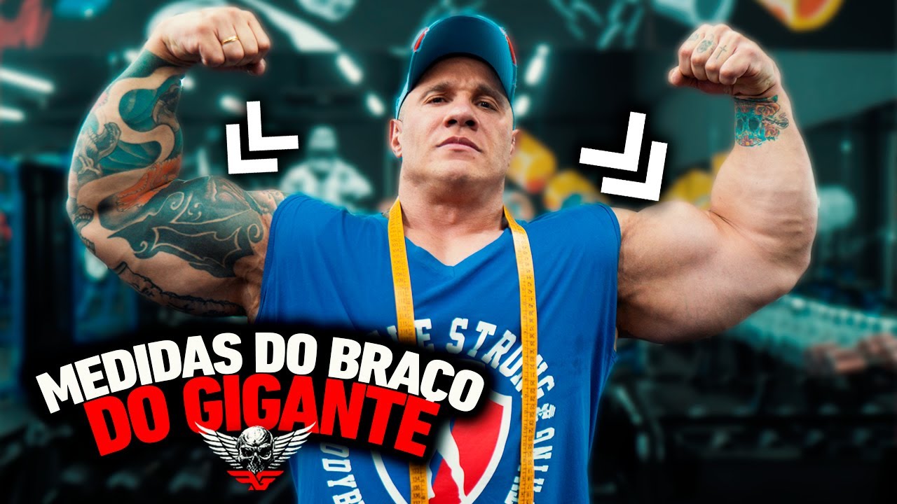 FABIO GIGA REVELA TREINO PARA FICAR COM 60 CM DE BRAÇO - YouTube