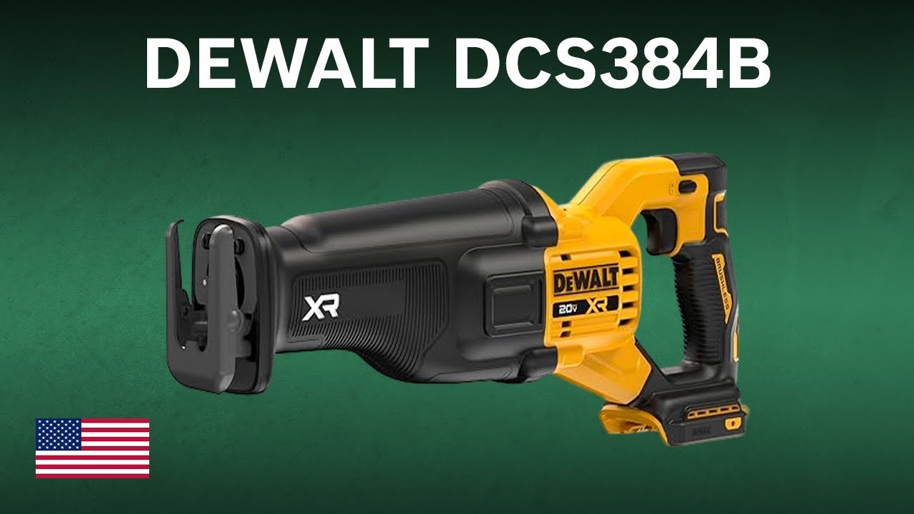 Reciprocating Saw DEWALT DCS384B - YouTube