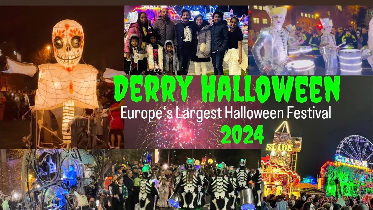 Derry Halloween 2024 | Europe’s Largest Halloween Festival | Halloween ...