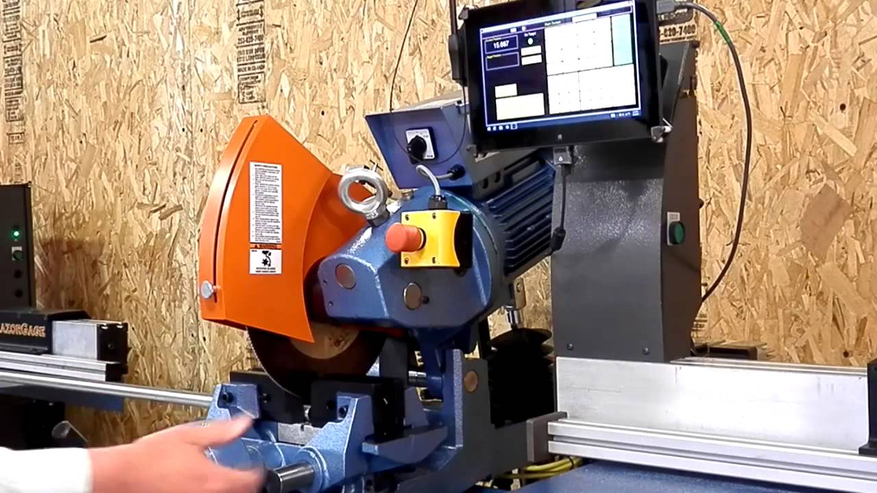 Scotchman RG Programable Measuring Stop System Demonstration on ...