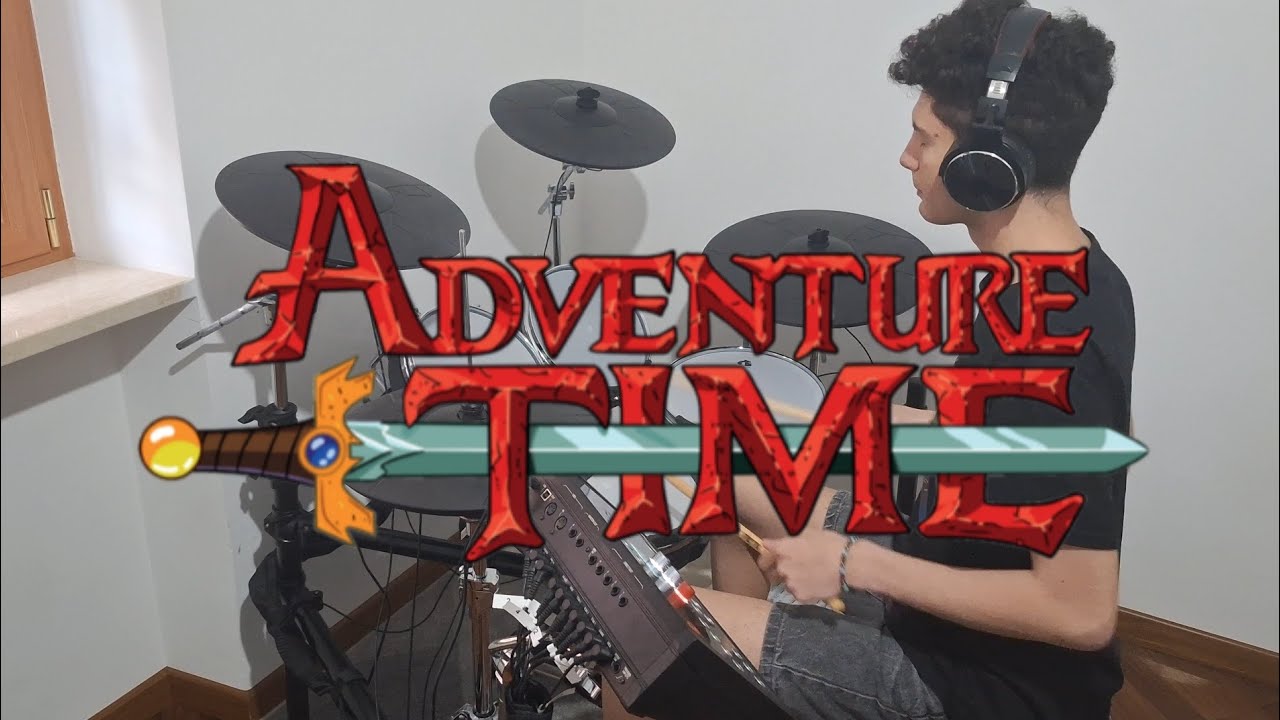 Adventure time - Island song (come along with me) - drum cover - YouTube