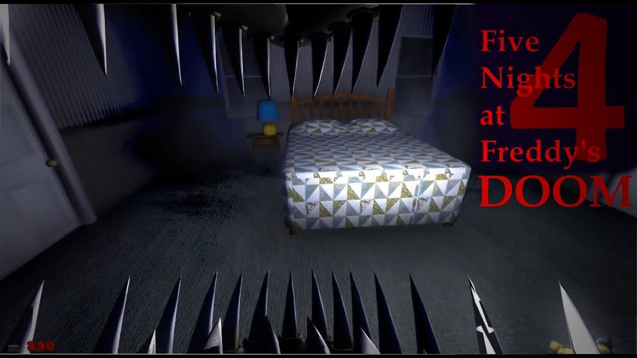 SkorneDemon mostra o mapa de FNAF 4 DOOM - YouTube