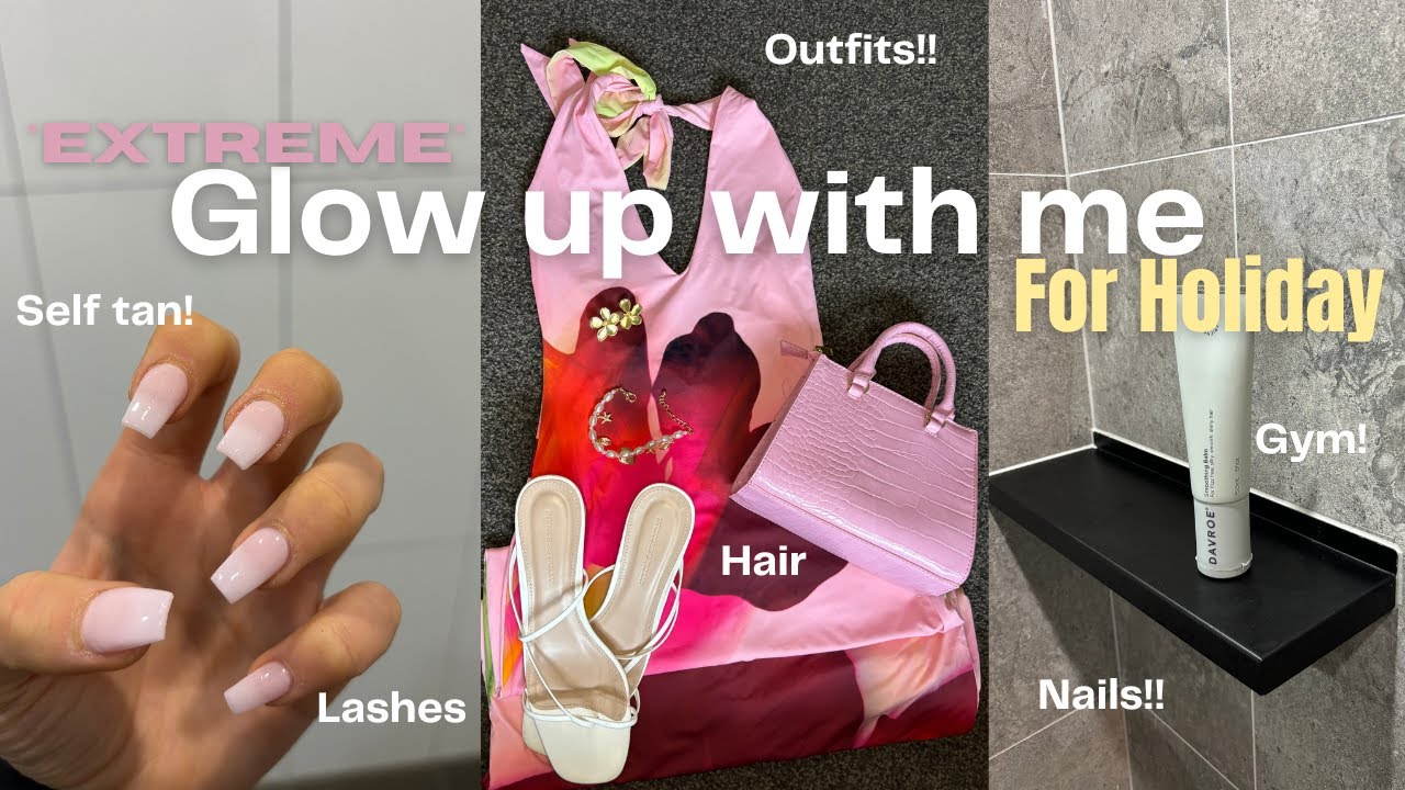 EXTREME GLOW UP Transformation! Holiday prep + Beauty routine - YouTube