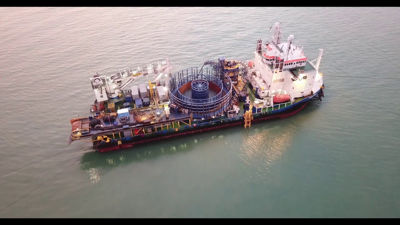 stemat spirit windfarm cable layer lancing\worthing westsussex - YouTube