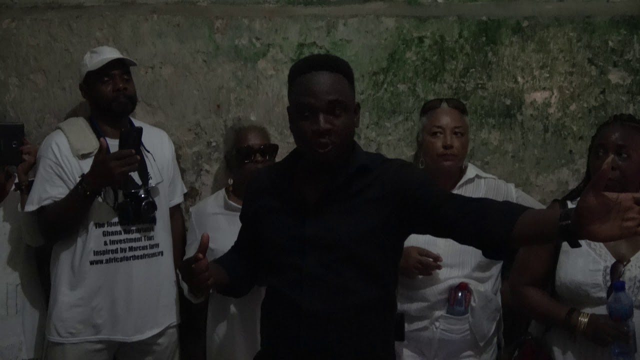 Condemn Cell Cape Coast Holocaust Dungeons - Ghana Nov 2017 Tour - YouTube