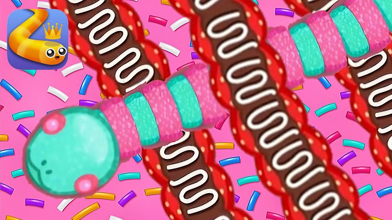 SNAKE IO CANDY SWEET SNAKES RANKED GAMEPLAY - YouTube