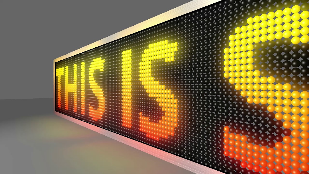 Blackmagic Fusion - Scrolling Billboard (want tutorial or project file ...