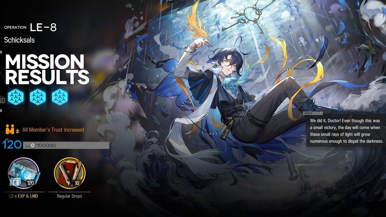 Arknights LE-8 Ebenholz trust farm, auto Deploy Husbando team ...