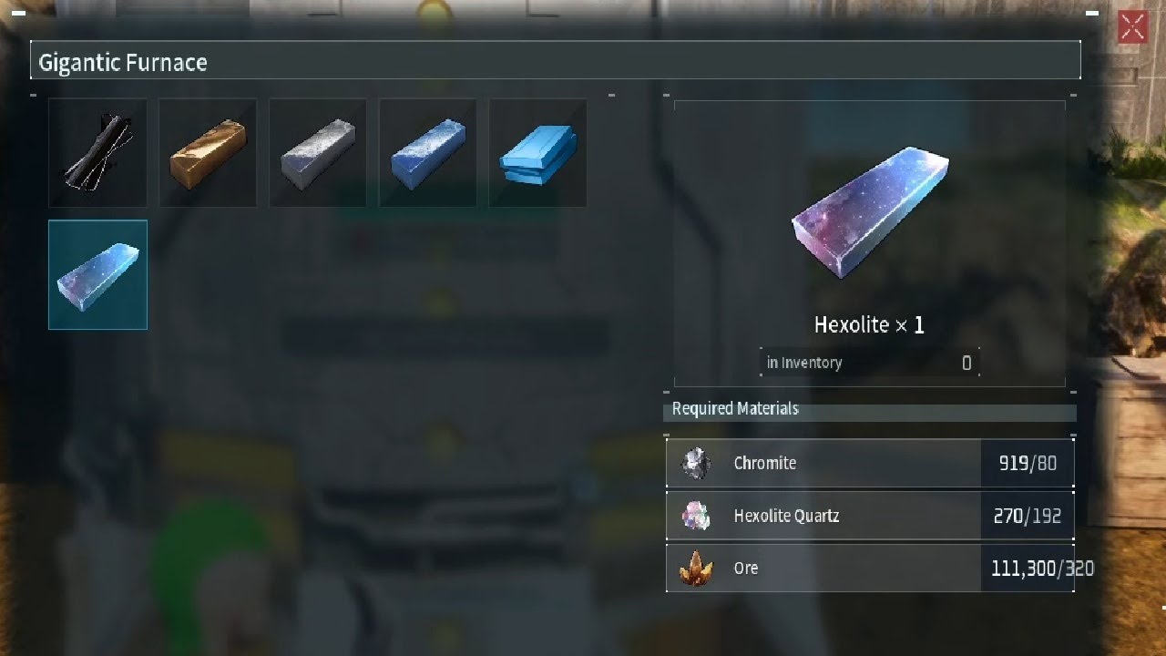 Hexolite guide, how to make hexolite using hexolite quartaz and ...