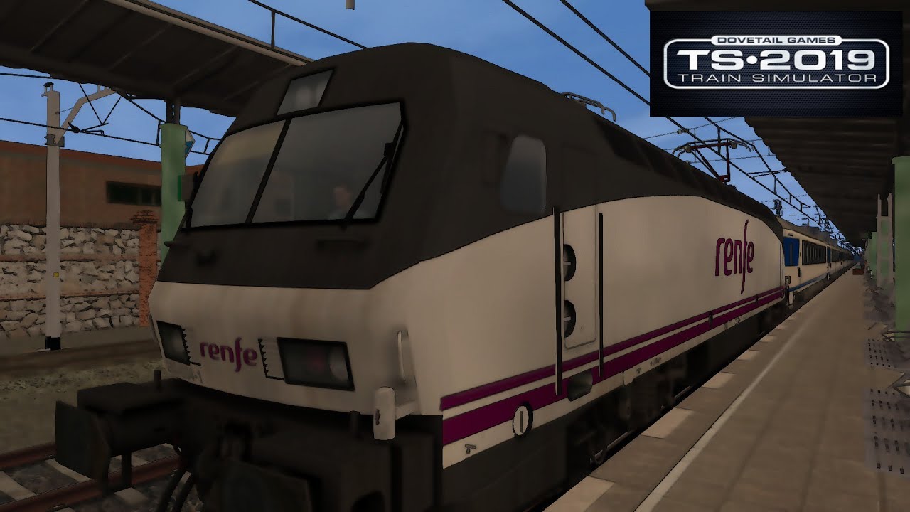 🚆 Railworks Train Simulator 2019 | Diurno Barcelona-Irún Renfe 252 ...