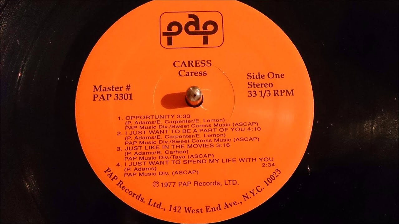 Caress - I Just Wanna Spend My Life With You - YouTube
