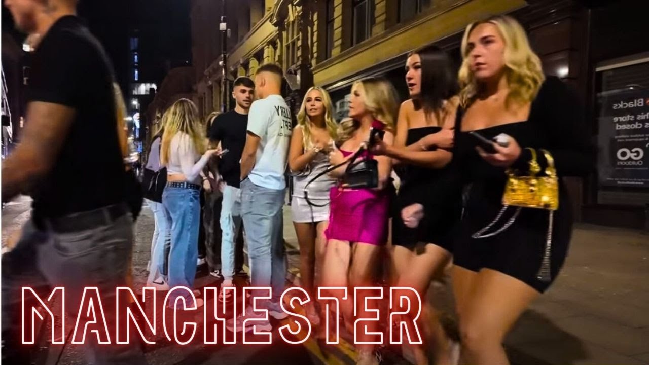 Manchester Nightlife (2024) Drunk Girl - YouTube