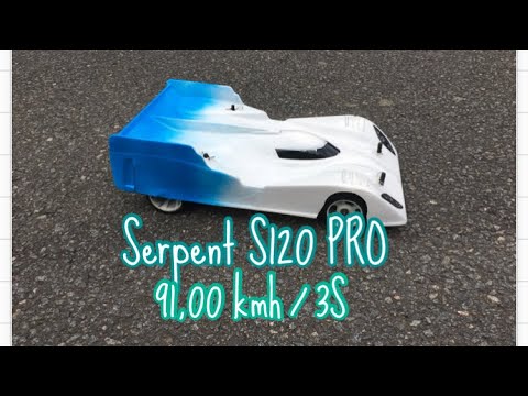 Serpent 120 Pro an 3S Speedrun - YouTube