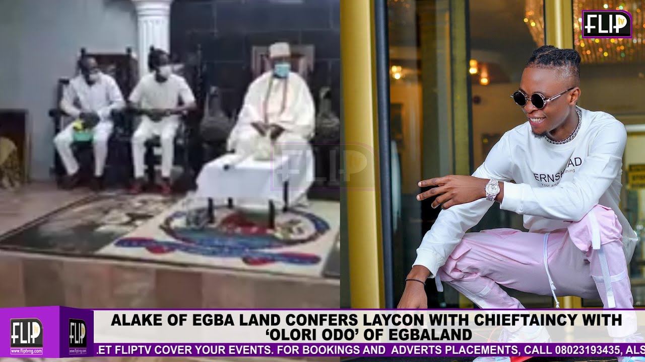 ALAKE OF EGBA LAND CONFERS LAYCON WITH CHIEFTAINCY WITH 'OLORI ODO' OF ...