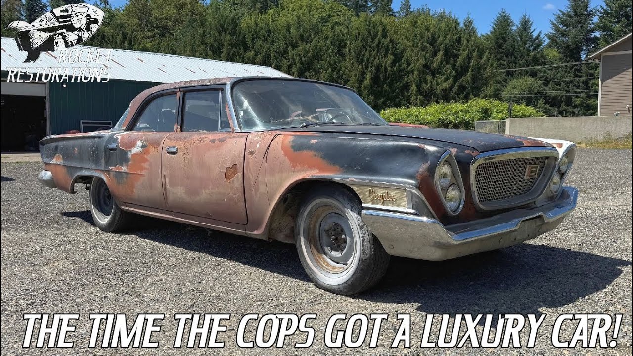The "Luxury" Cop Car! 1962 Chrysler ENFORCER Ex-CHP! You Can Own The ...