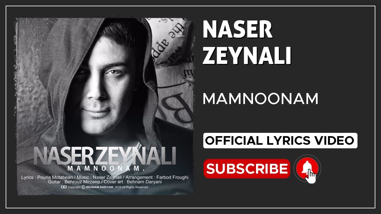 Naser Zeynali - Mamnoonam ( ناصر زینلی - ممنونم ) - YouTube