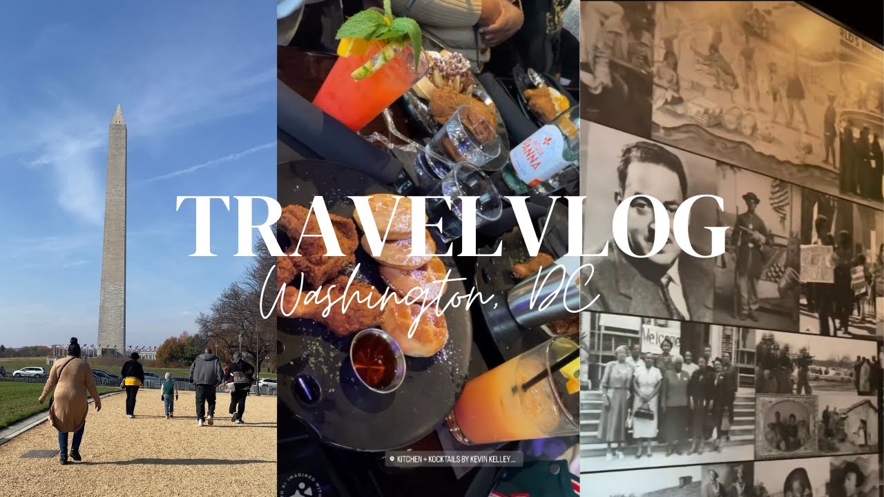 TRAVEL VLOG: WASHINGTON DC + THANKSGIVING + FAMILY TIME - YouTube