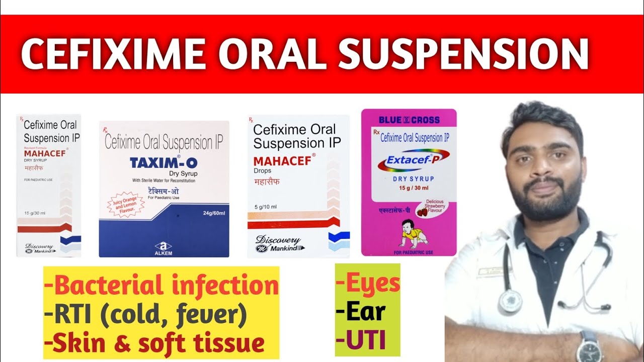 Cefixime oral suspentsion ip | Cefixime dry syrup | Zifi drops ...