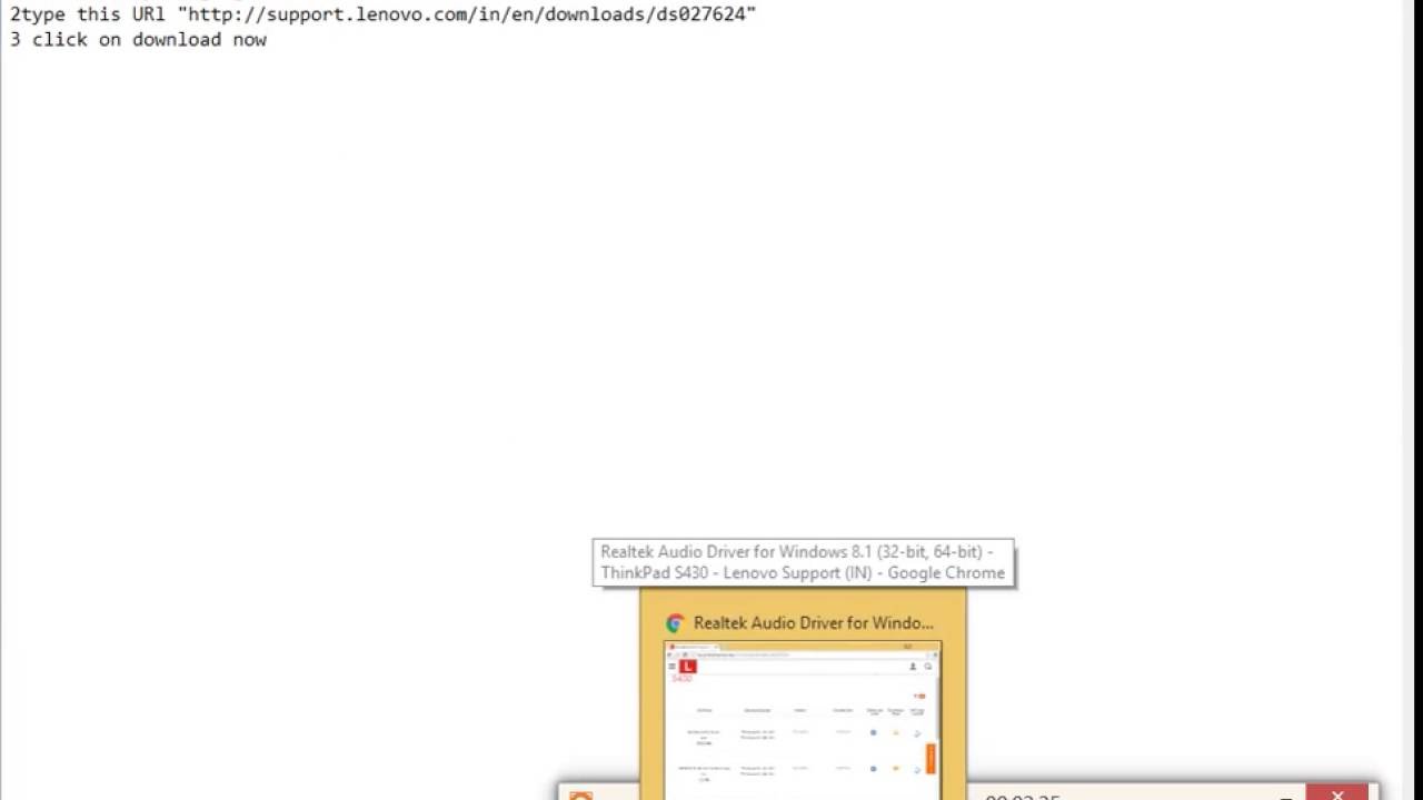how to install realtek audio driver on win 8.1/10 32 64 bit - YouTube