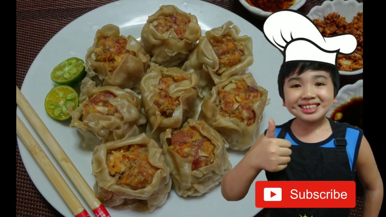 How To make Pork Siomai | Filipino Style | Homemade Siomai - YouTube