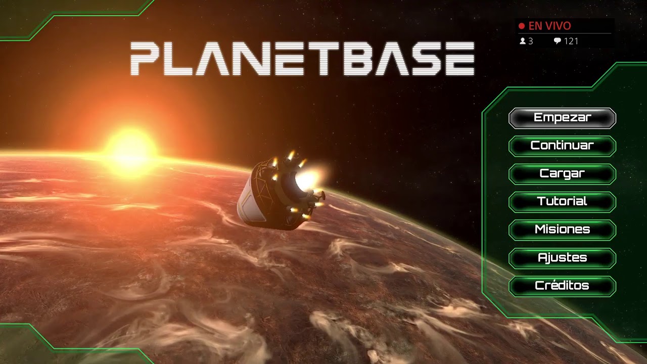 PlanetBase recostruyendo la base#1 directo - YouTube