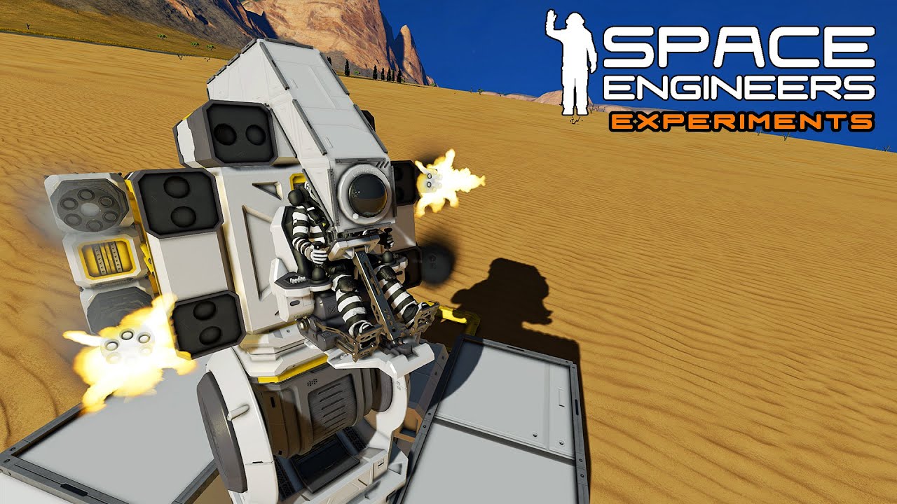 Space Engineers Experiments: Mouse Controlled Rocket Launcher (No ...