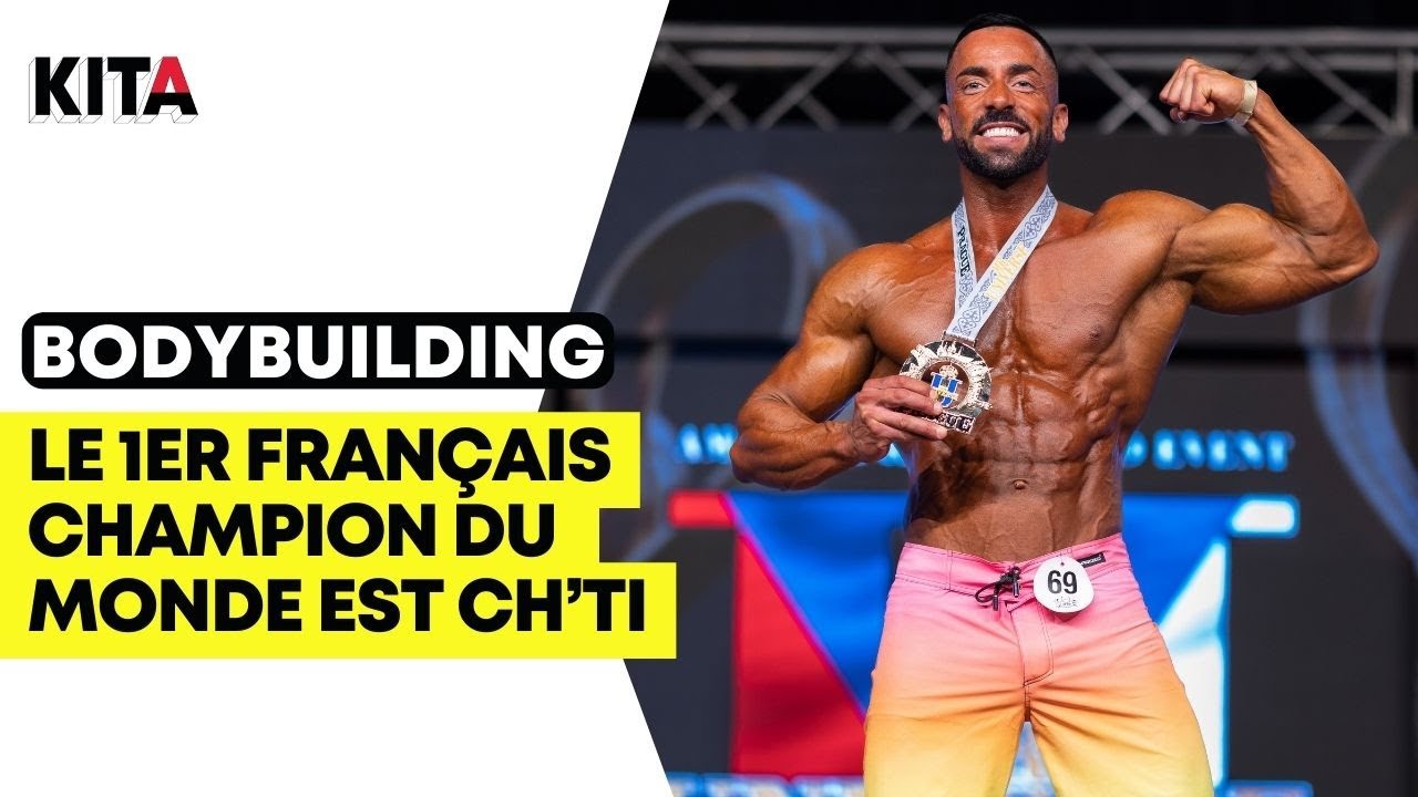 Le 1er Français champion du monde de bodybuilding est Nordiste - YouTube