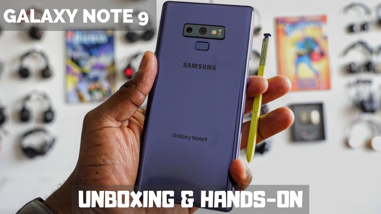 Samsung Galaxy Note 9 Unboxing & First hands-on Experience!! - YouTube