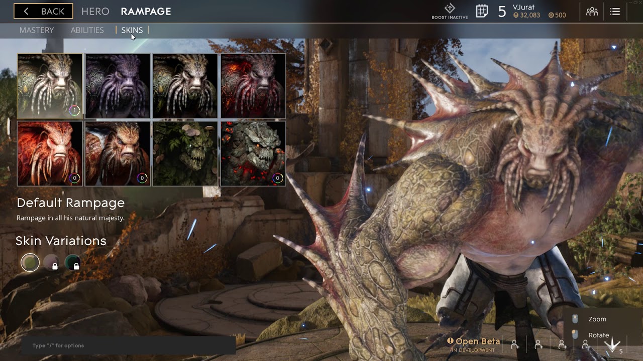 Paragon characters IDLE animation - YouTube