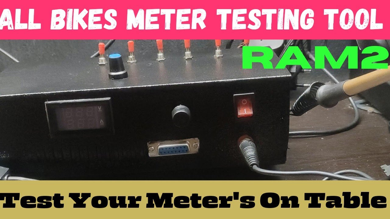 ALL BIKES Meter Testing Tool For Easy Work, Check Your Meter's On Table ...