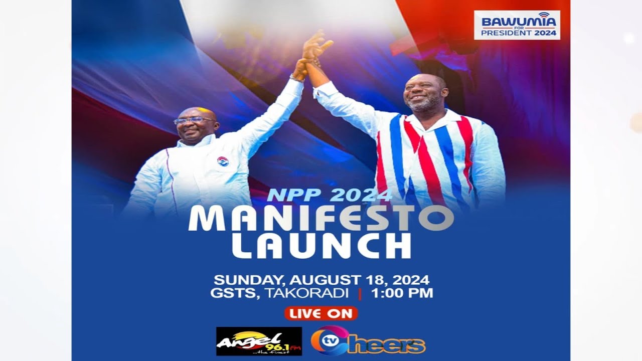 NPP 2024 2024 MANIFESTO LAUNCH - YouTube