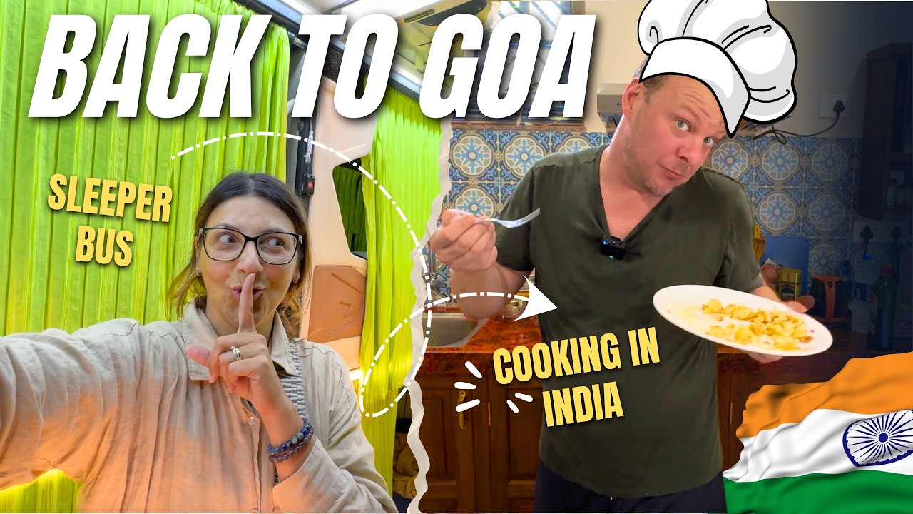 From Mumbai to Goa by Sleeper Bus | Cooking Italian Food in India ...