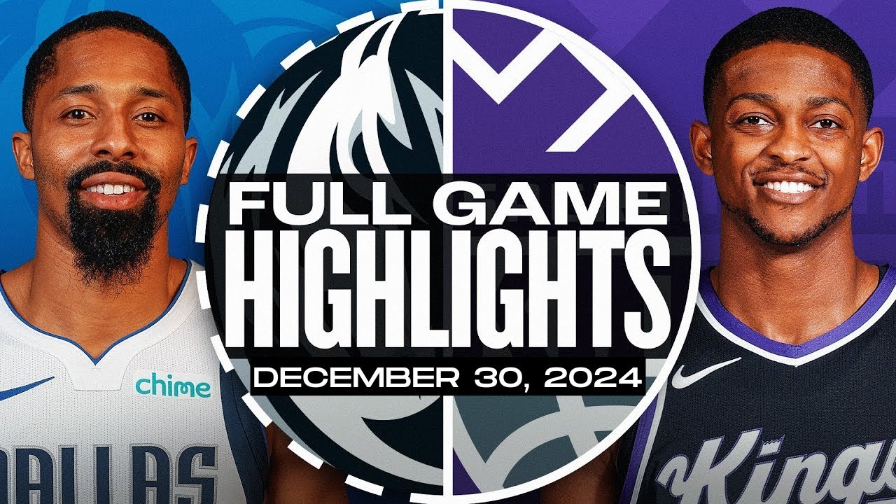 FOX HAS 33 POINTS, KINGS BEAT MAVERICKS| MAVERICKS VS KINGS | FULL GAME ...