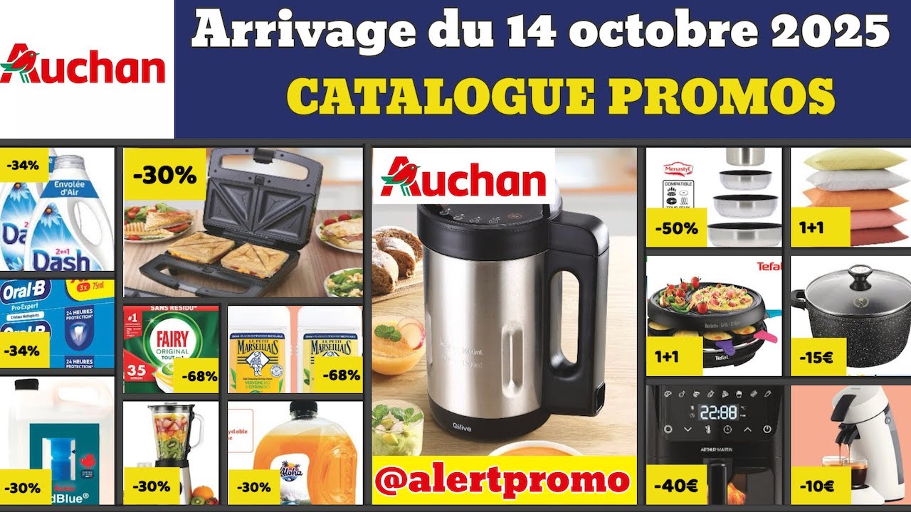 catalogue AUCHAN spécial maison du 14 octobre 2025 Arrivage cuisine ...