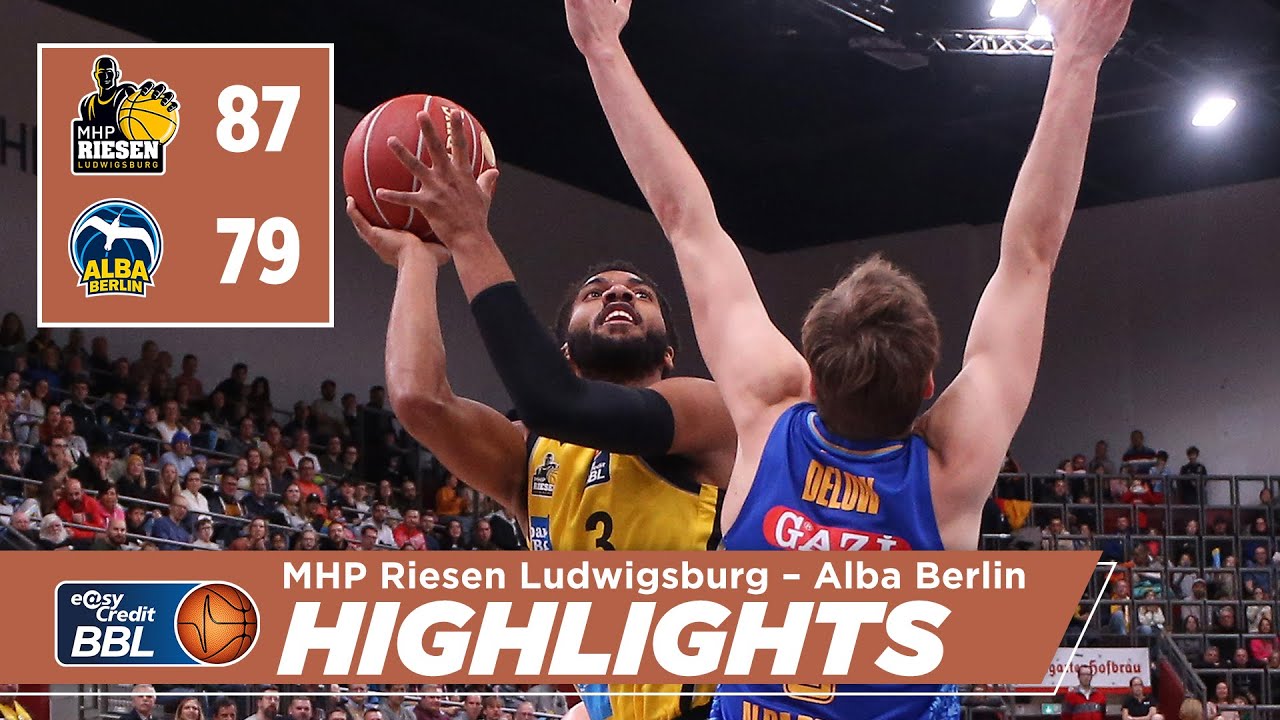 MHP Riesen Ludwigsburg – Alba Berlin 87:79 | Basketball-Bundesliga ...