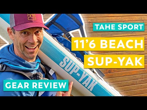 Kayak or Standup Paddleboard?  Full Review of Tahe 11'6 Beach SUP-YAK