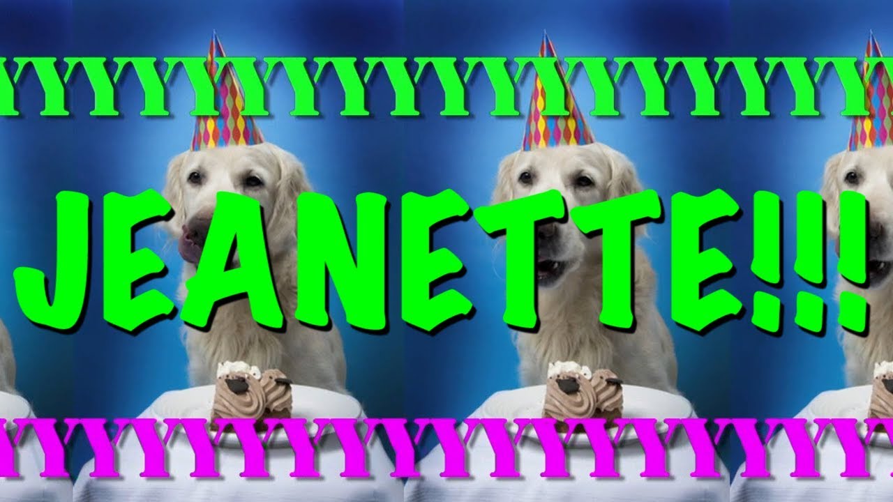 HAPPY BIRTHDAY JEANETTE! - EPIC Happy Birthday Song - YouTube